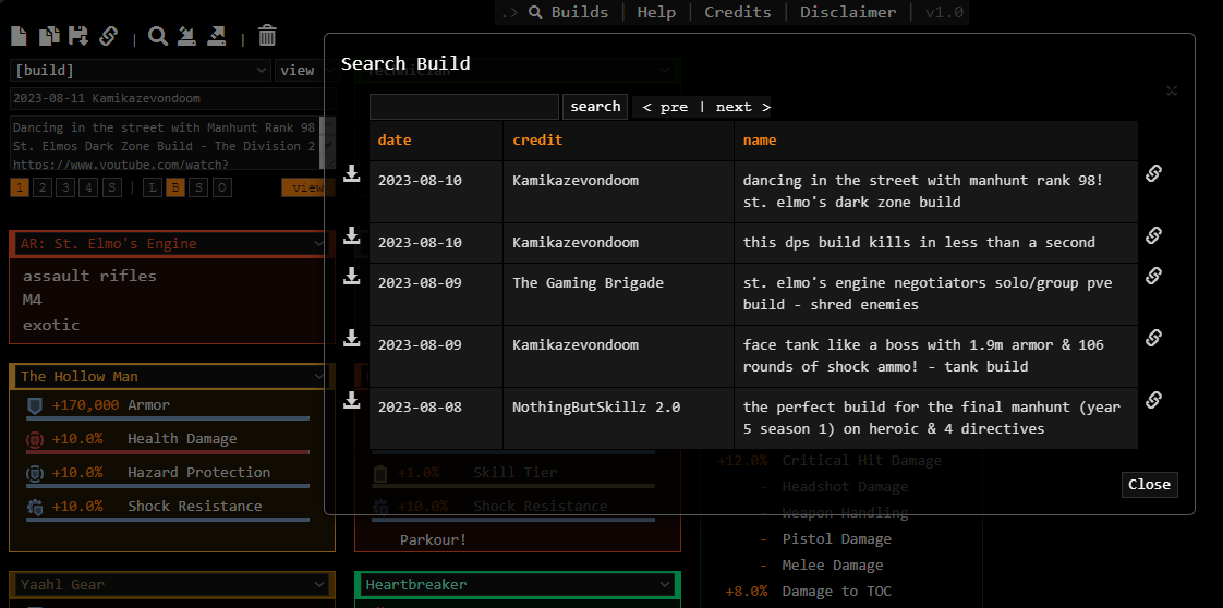 New Tool Division2-Loadout : r/thedivision